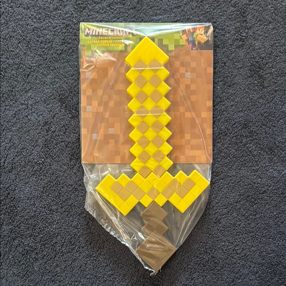 Minecraft | Toys | New Minecraft Golden Sword Toy | Poshmark